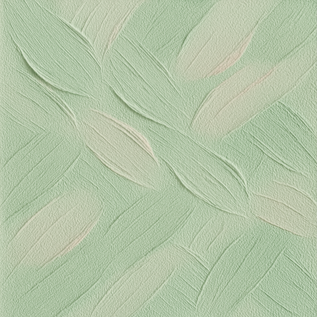 Tender Sage Harmony Abstract Art - 32"